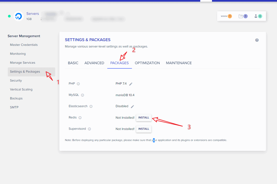 Cloudway主机网站如何开启redis缓存提升并发能力？ - 【NUTSWP】