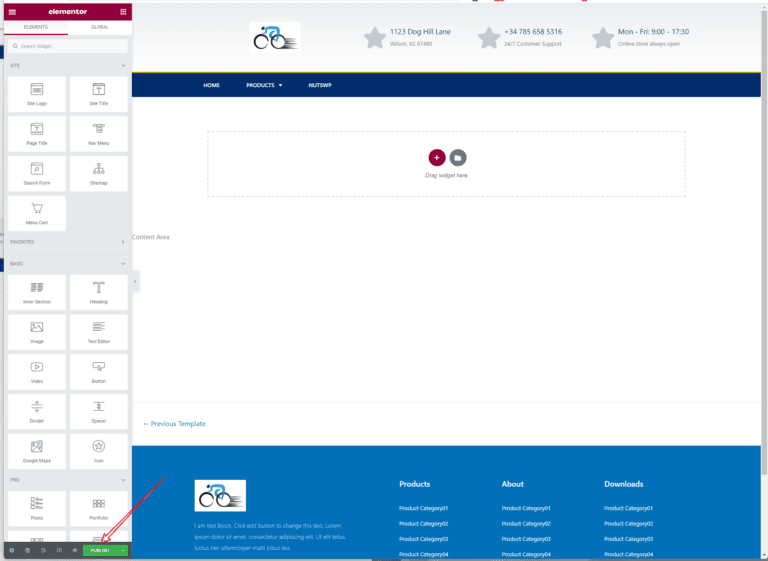 如何用Elementor Pro制作网站Header？ - 【NUTSWP】