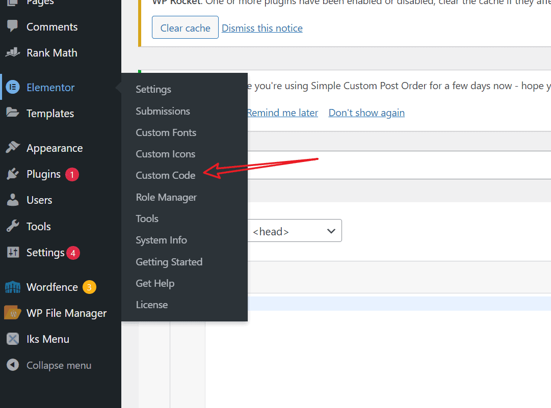 如何使用Elementor Costom Code添加Google跟踪代码？ - 【NUTSWP】
