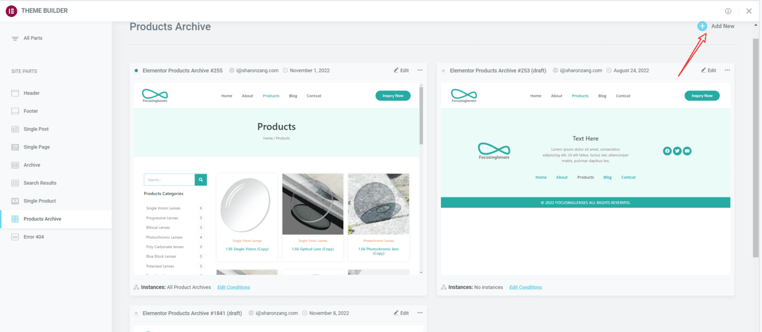 【Products Archive】作如何使用Elementor Pro制作产品汇总和分类页面模板？（附视频） - 【NUTSWP】