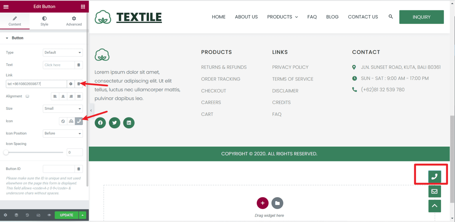 如何使用Elementor制作悬浮按钮？（视频） - 【NUTSWP】