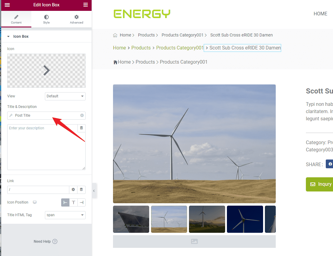 如何使用Elementor制作面包屑？ - 【NUTSWP】