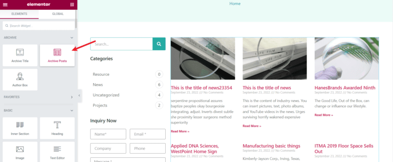 Elementor制作文章列表页面（详细讲解付视频） - 【NUTSWP】