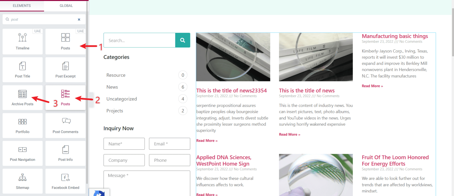Elementor制作文章列表页面（详细讲解付视频） - 【NUTSWP】