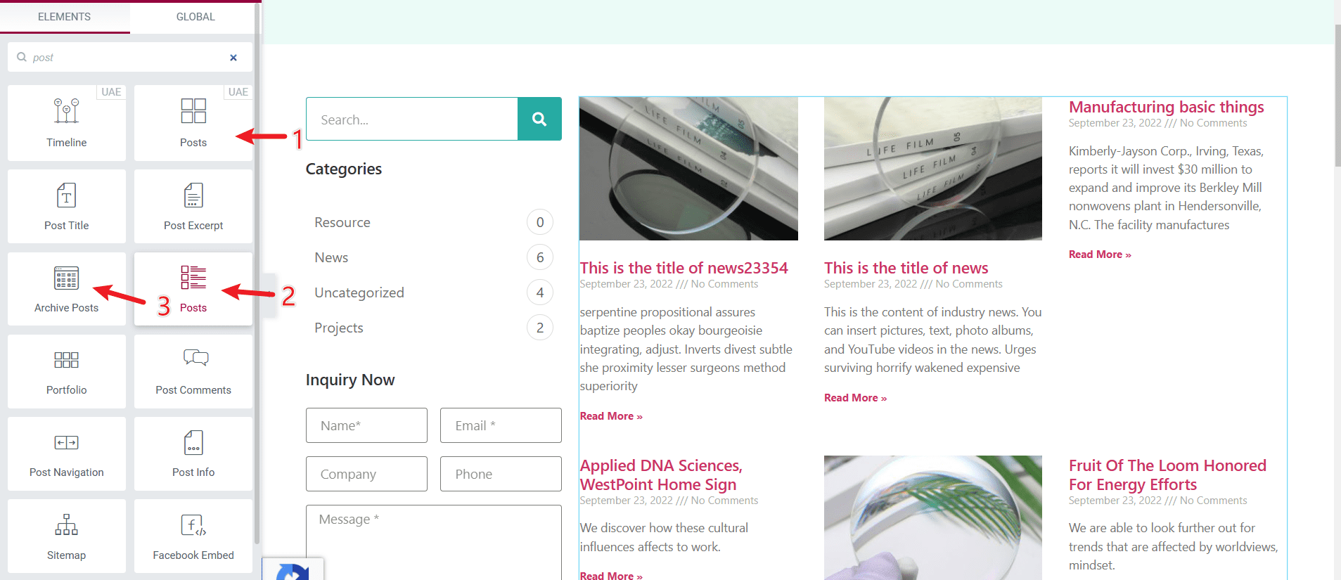 Elementor制作文章列表页面（详细讲解付视频） - 【NUTSWP】