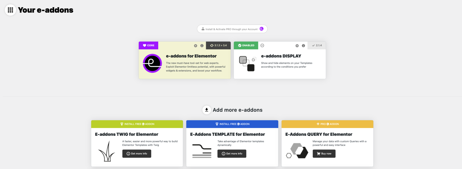 E-Addons Elementor扩展 - 【NUTSWP】