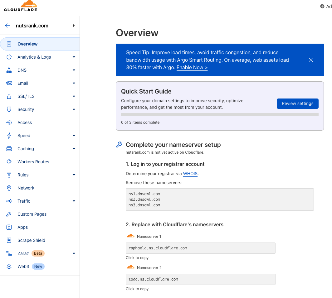 2023如何将Namesilo的域名迁移到Cloudflare - 【NUTSWP】
