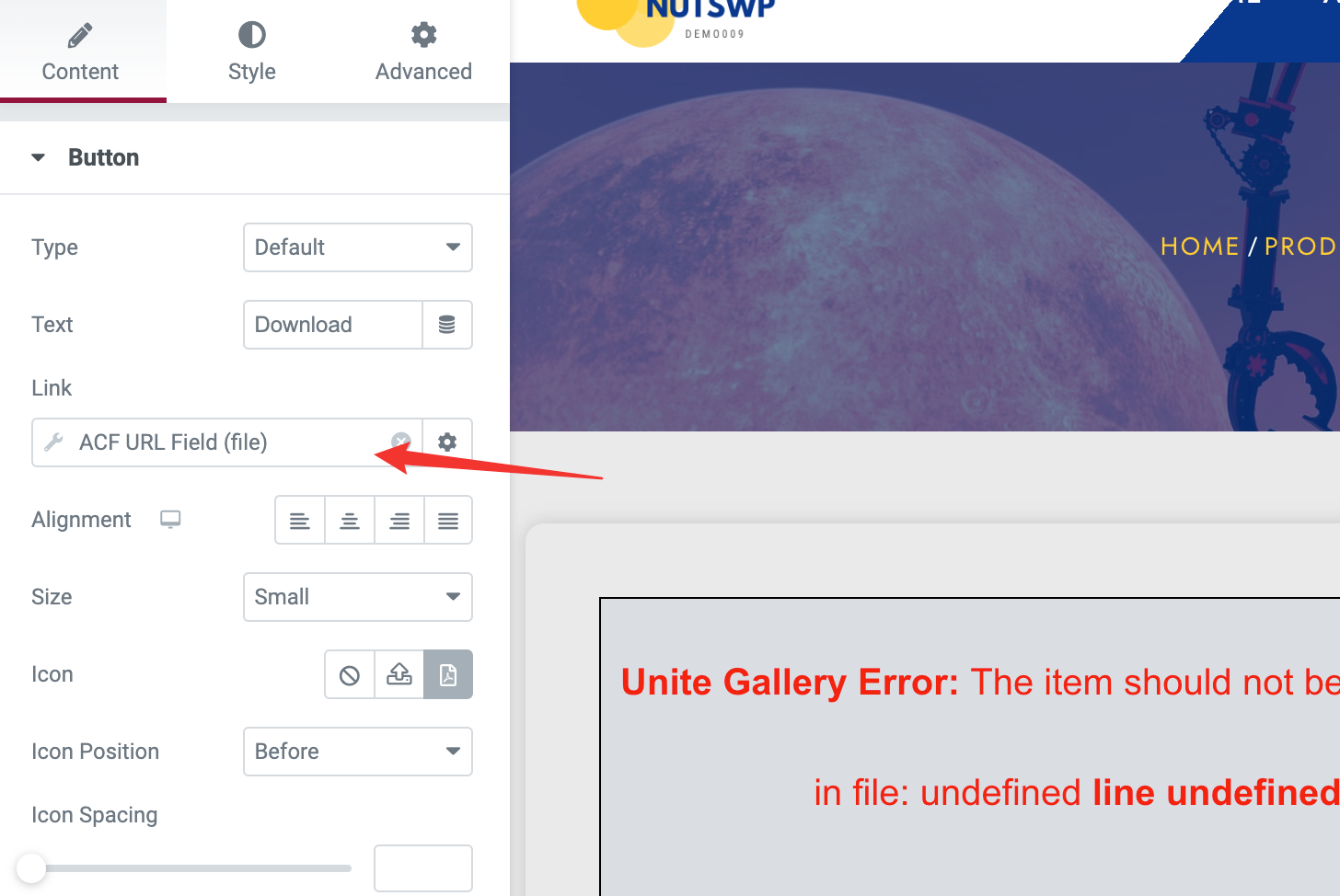 如何在产品页面用Elementor添加下载按钮？（附视频） - 【NUTSWP】