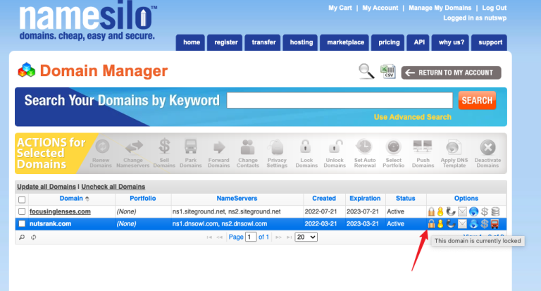 2023如何将Namesilo的域名迁移到Cloudflare - 【NUTSWP】