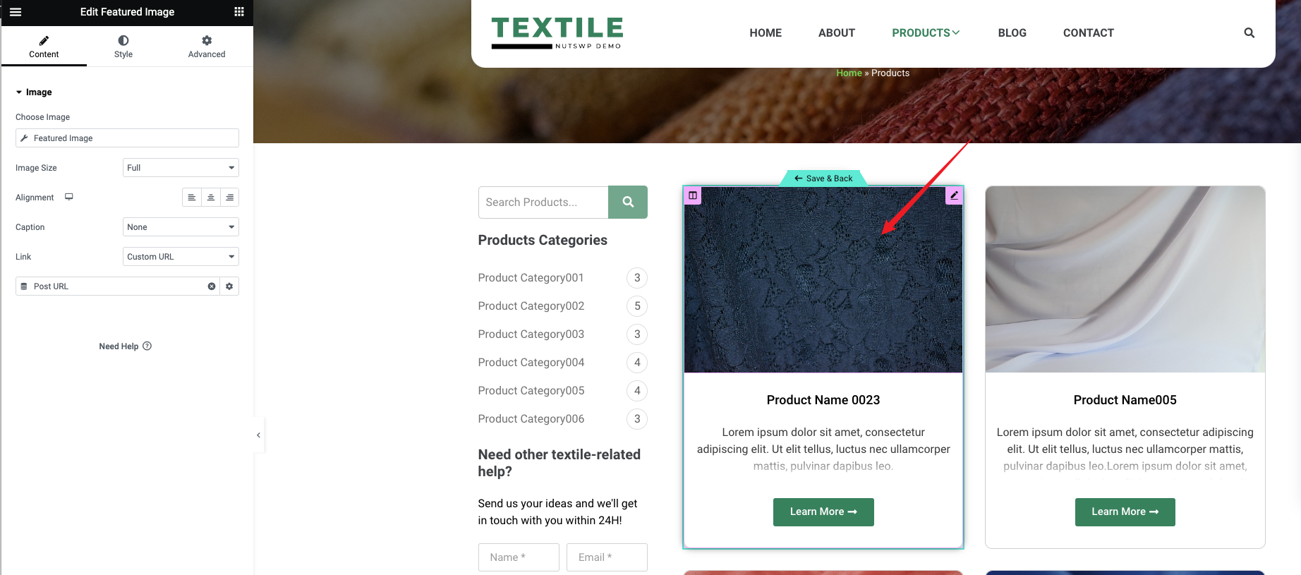 Elementor Loop Item实现产品列表图片交换（Swap） - 【NUTSWP】