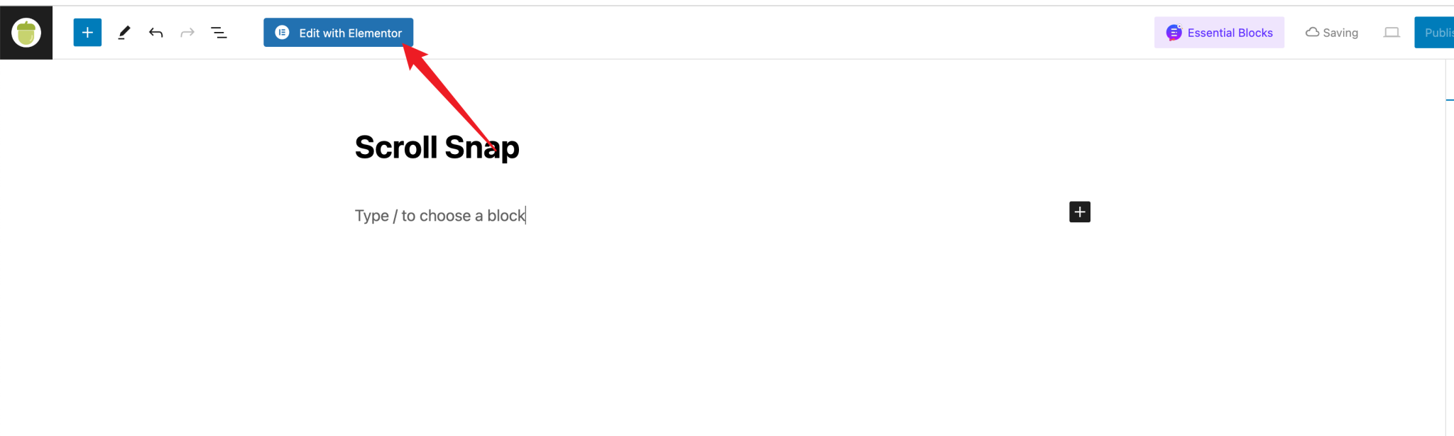 2024最新Elementor Scroll Snap实现整屏滚动效果（无需插件） - 【NUTSWP】