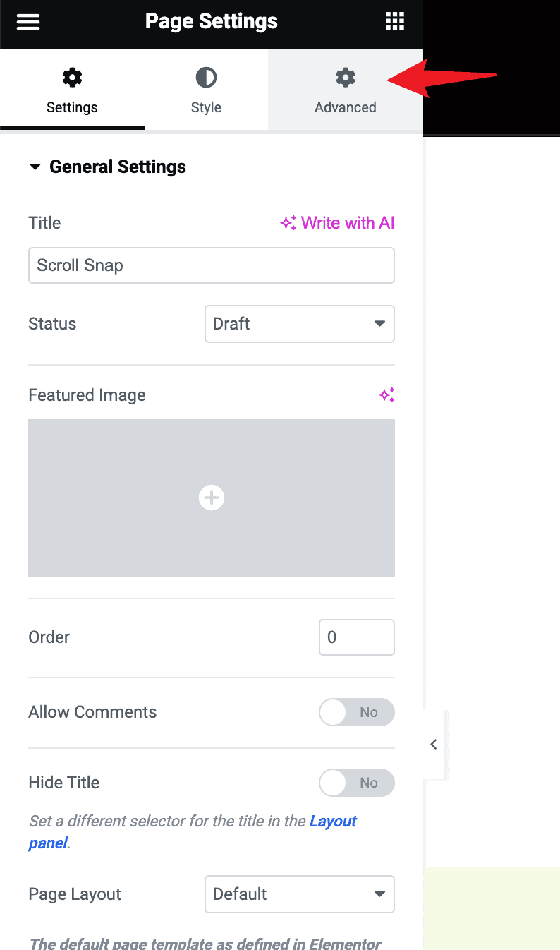 2024最新Elementor Scroll Snap实现整屏滚动效果（无需插件） - 【NUTSWP】
