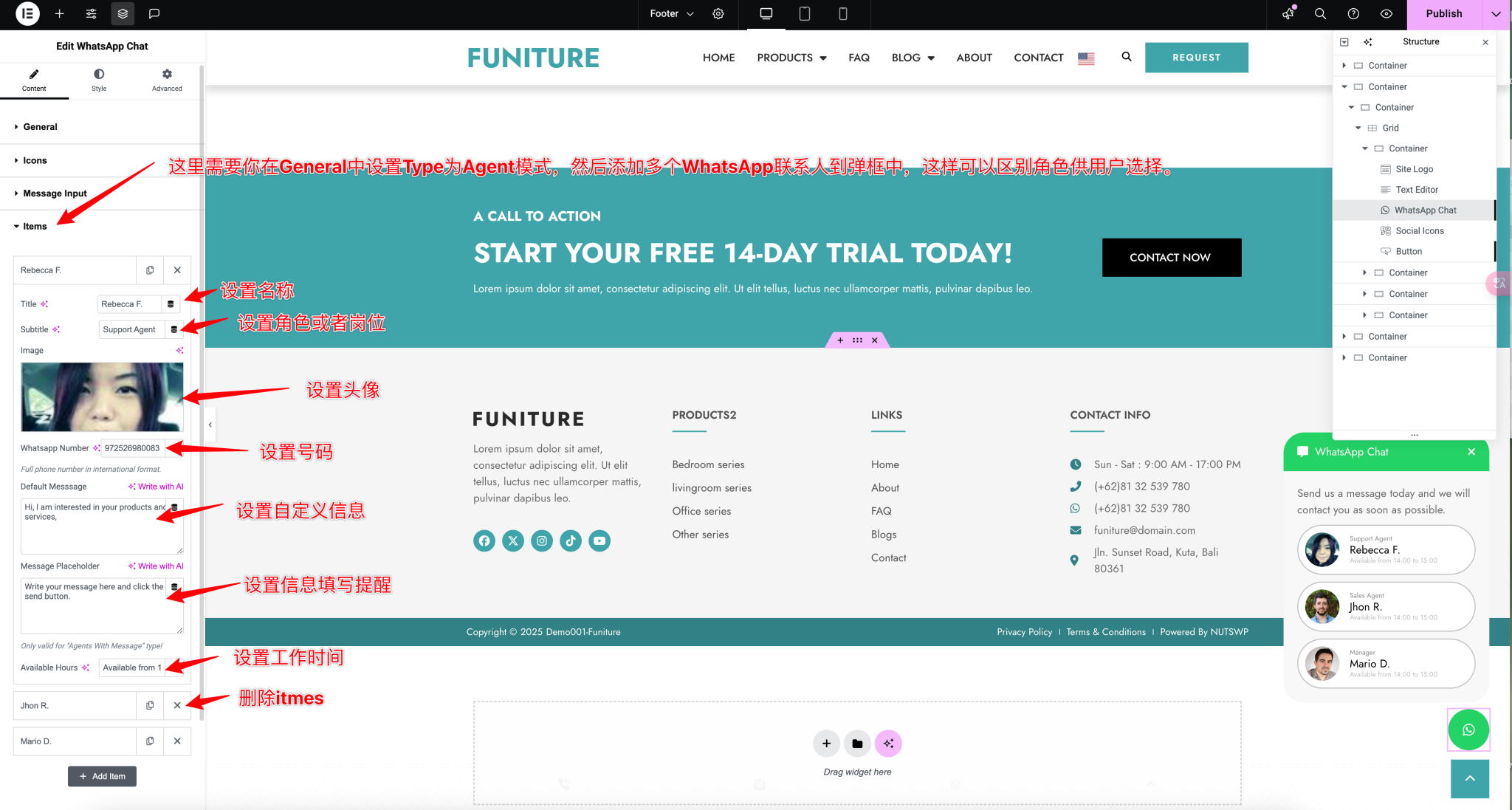 WordPress网站添加WhatsApp聊天的终极指南 - 【NUTSWP】