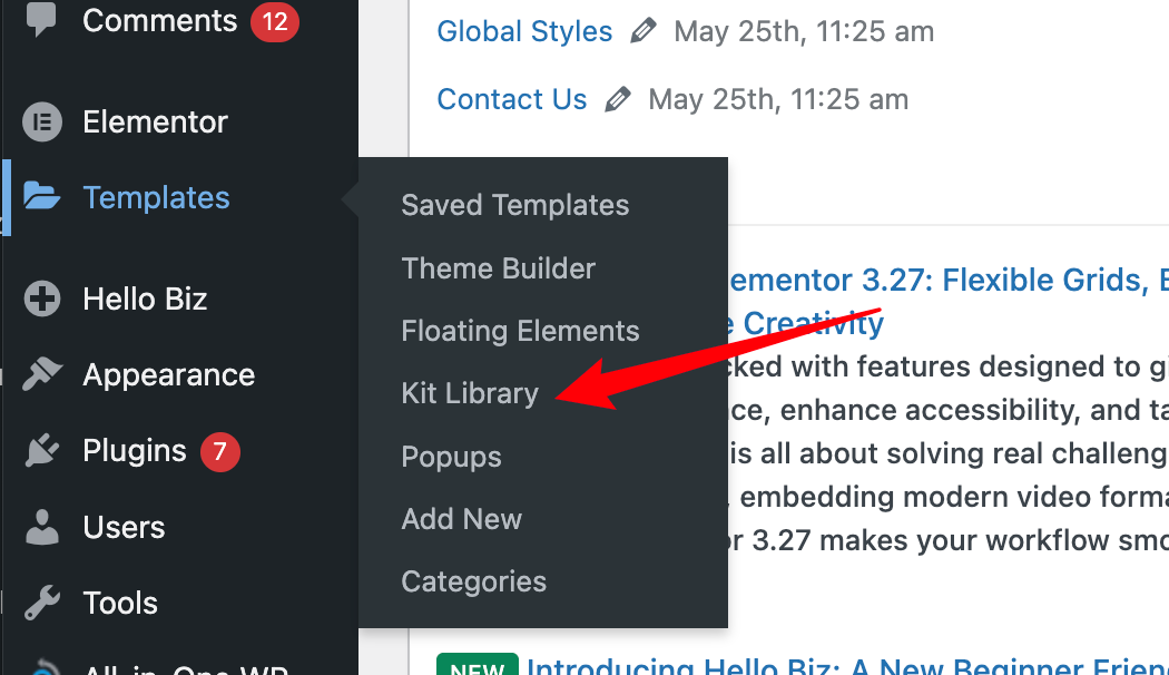 2025最新Elementor原生模版库Kit Library - 【NUTSWP】